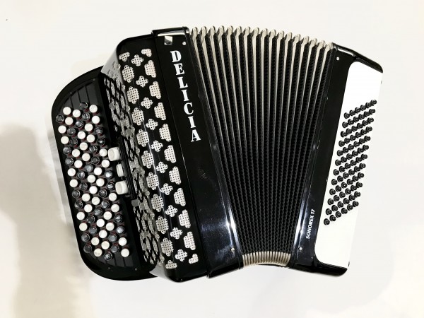 Delicia Sonorex C System 72 Bass Button Accordion