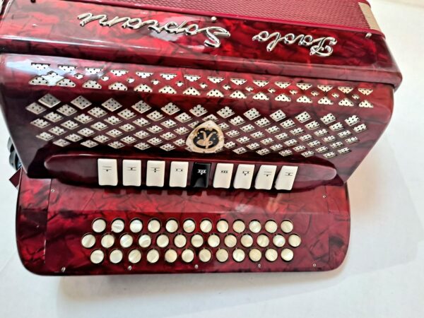 Paolo Soprani Elite III Melodeon with Stradella Bass