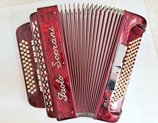 Paolo Soprani Elite III Melodeon with Stradella Bass