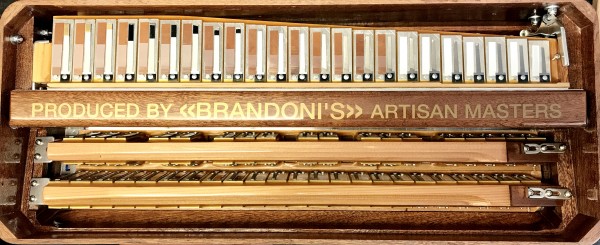 Brandoni 148W Double Cassotto 120 Bass Accordion