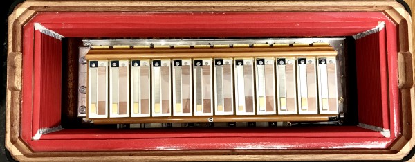 Brandoni 148W Double Cassotto 120 Bass Accordion