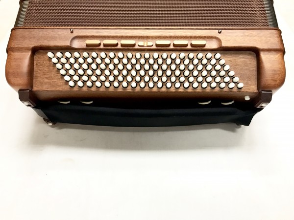Brandoni 148W Double Cassotto 120 Bass Accordion