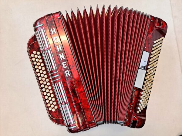 Hohner Shand Morino 120 Bass Diatonic Accordion With Stradella Bass
