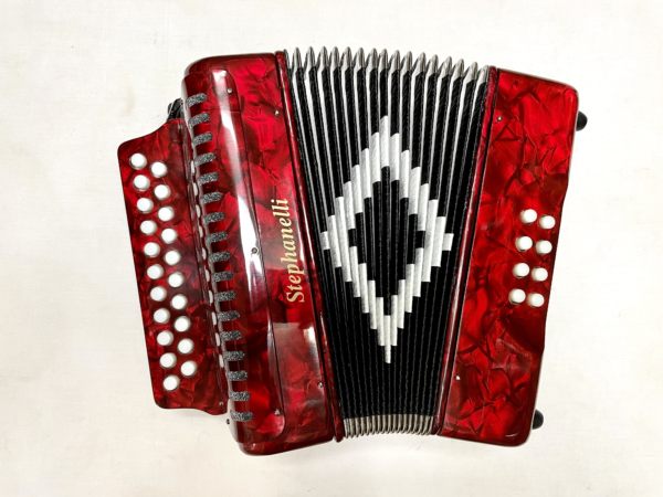 Stephanelli 2 Row Melodeon - The Accordion Shop