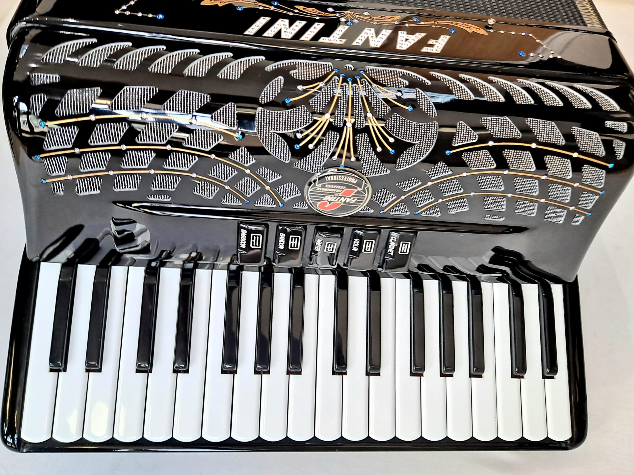 Fantini 72 Bass Accordion